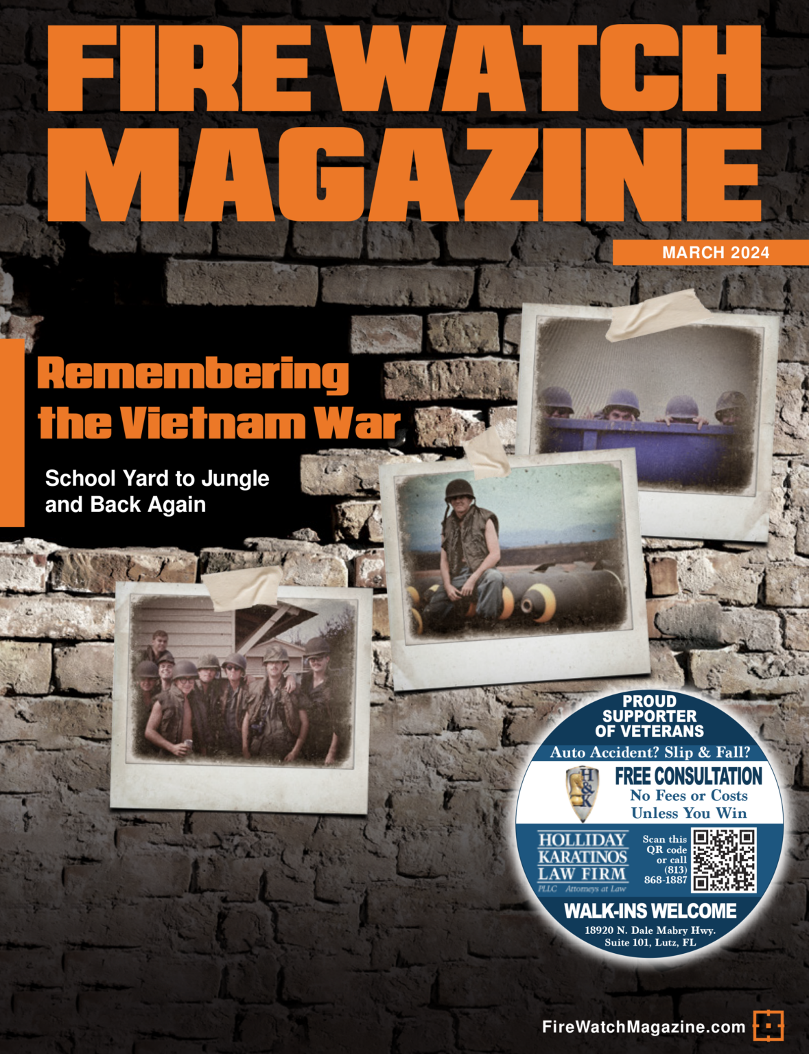 Bringing the FIRE for post 9/11 Veterans - Firewatch Magazine