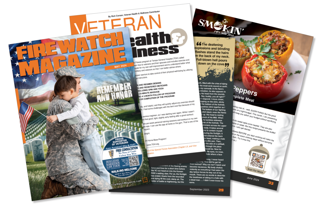 Bringing the FIRE for post 9/11 Veterans - Firewatch Magazine